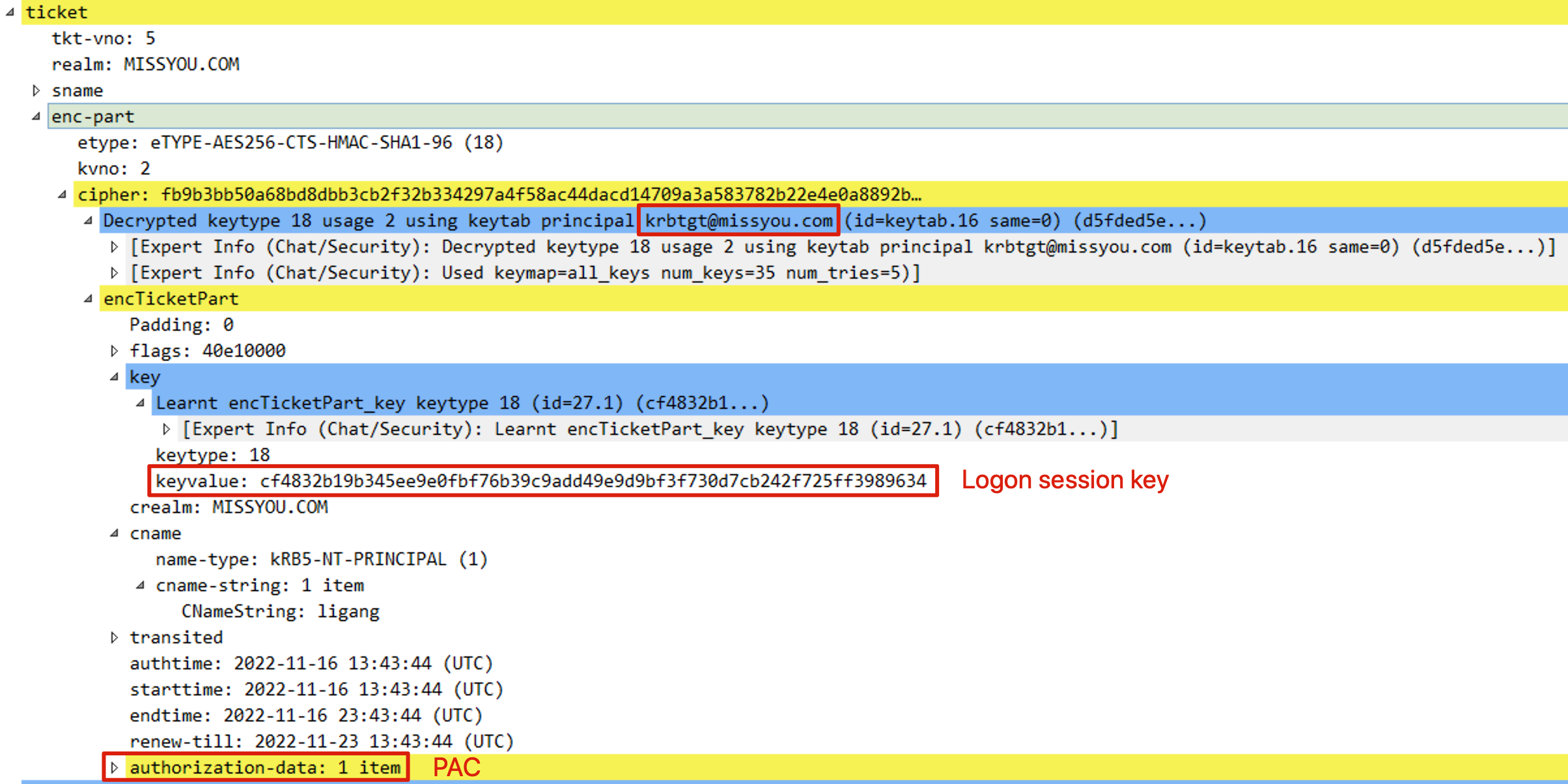 Kerberos 认证过程分析 - TryA9ain-Blog
